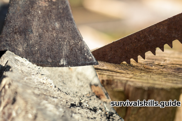 Axe or Saw for Long Term Wilderness Survival?